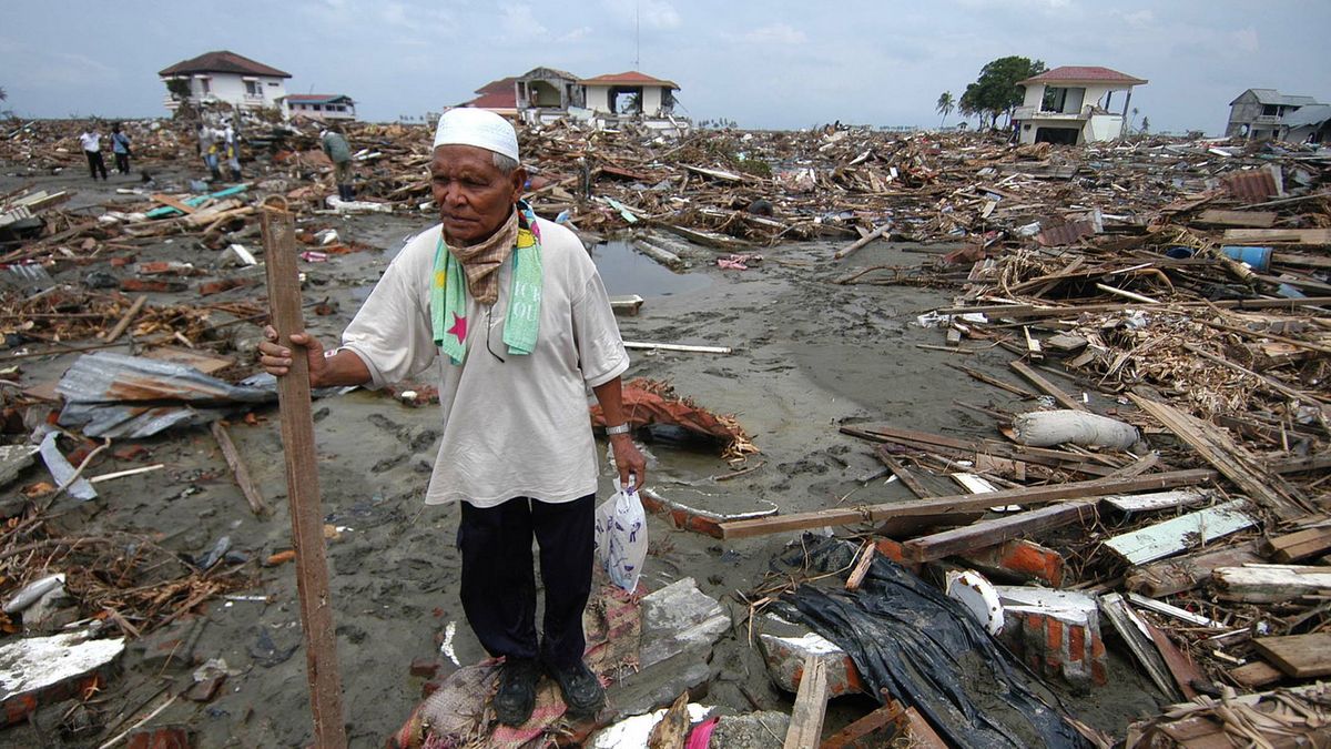 Un terremoto de 6,9 Richter sacudió a Indonesia