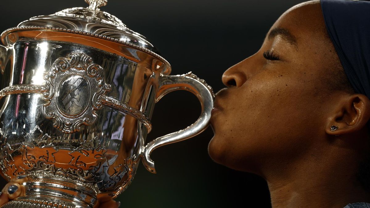Remontada inolvidable: Coco Gauff le ganó a la N°1 y gritó campeona en ...