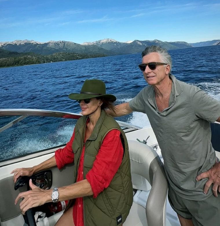 Juliana Awada y Mauricio Macri: las fotos íntimas en un lugar sorprendente