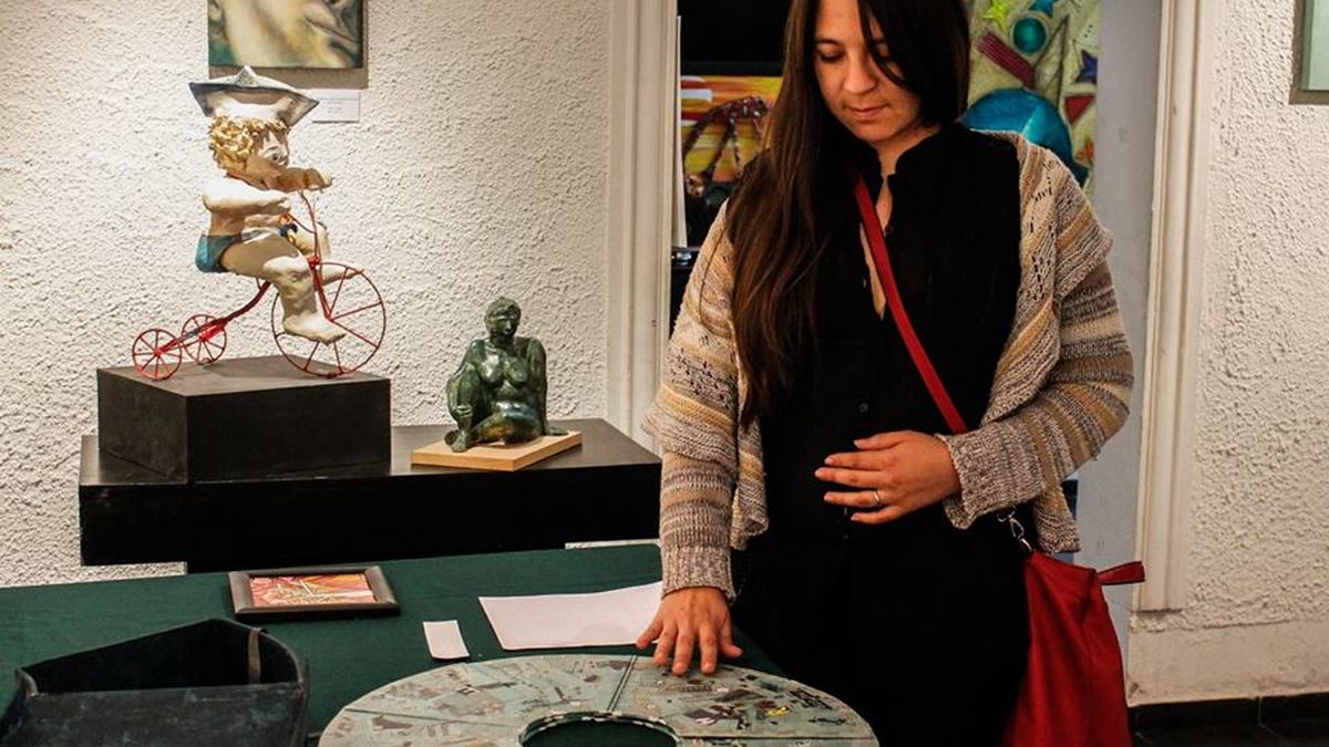 Concurso de arte en Guaymallén para personas con ceguera