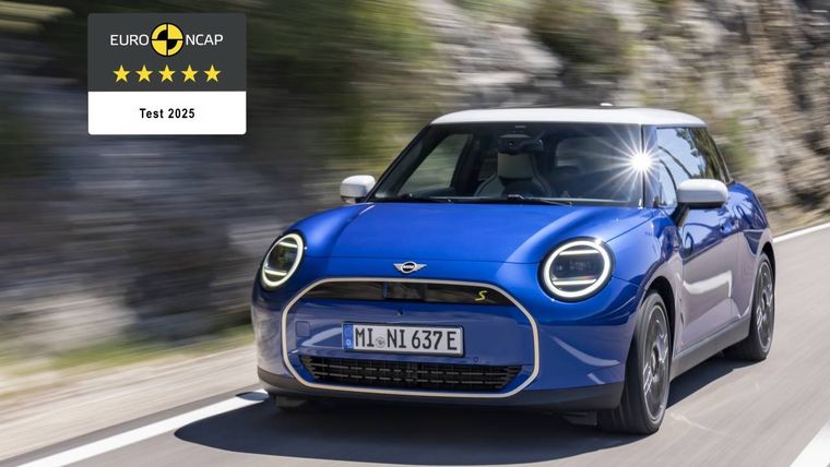 El MINI Cooper que logró la máxima calificación en las pruebas de choque