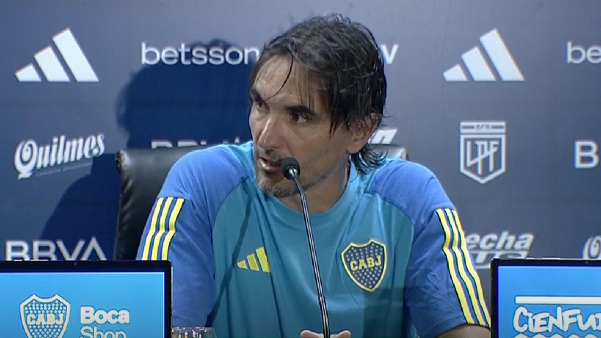 El sincericidio de Diego Martínez tras la fea caída de Boca ante Unión ...