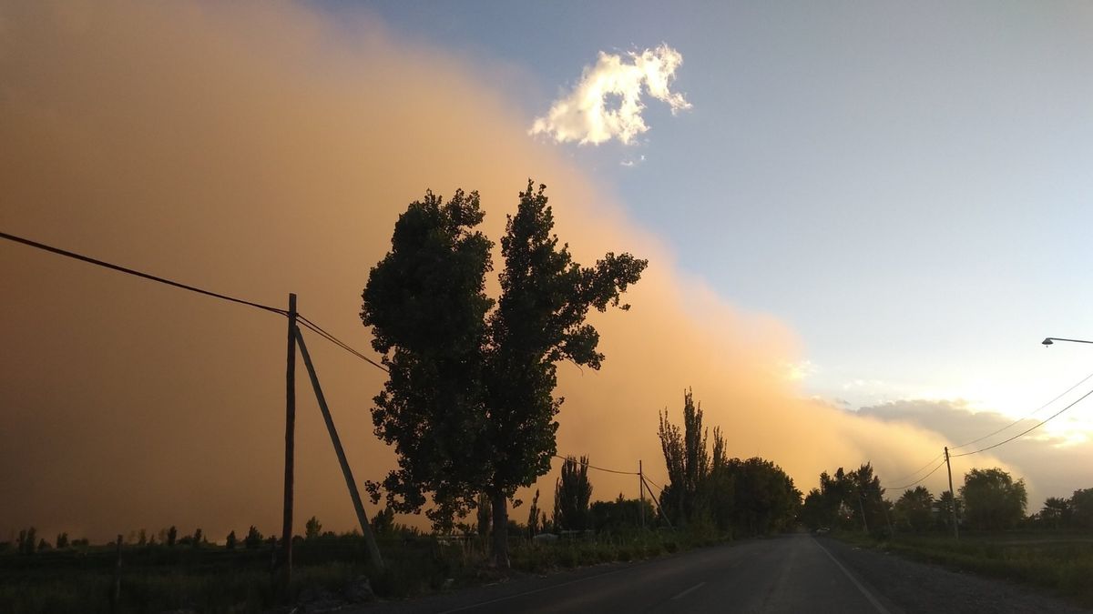 El SMN emitió un alerta por vientos de hasta 70 km/h para este viernes ...