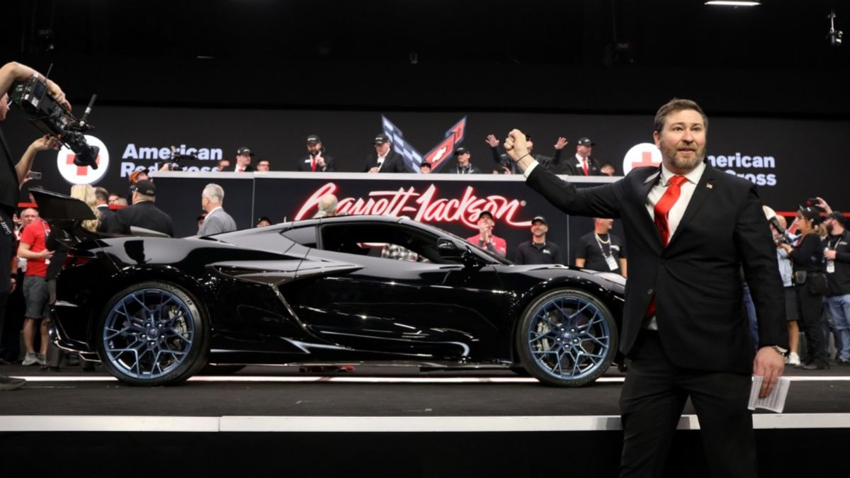La millonaria subasta que alcanzó el nuevo Chevrolet Corvette