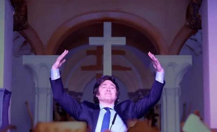 Religión y política: el guiño de Milei y el peso del evangelismo en ...
