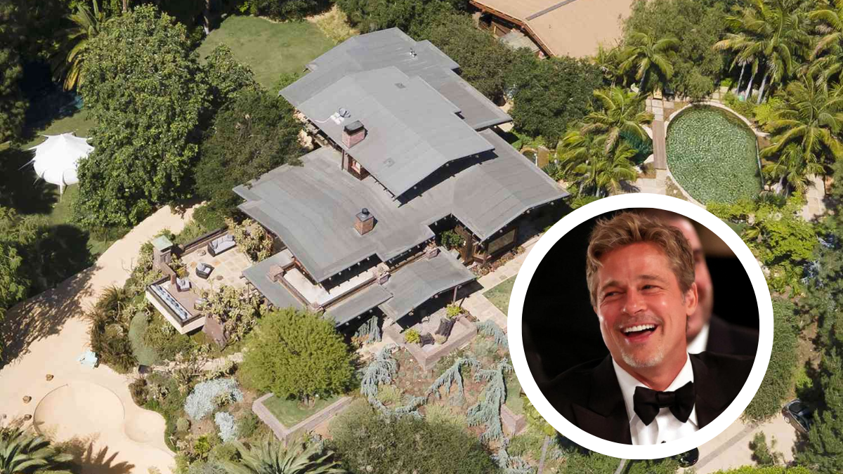 Con qué se encontraron los compradores de la casa que vendió Brad Pitt ...