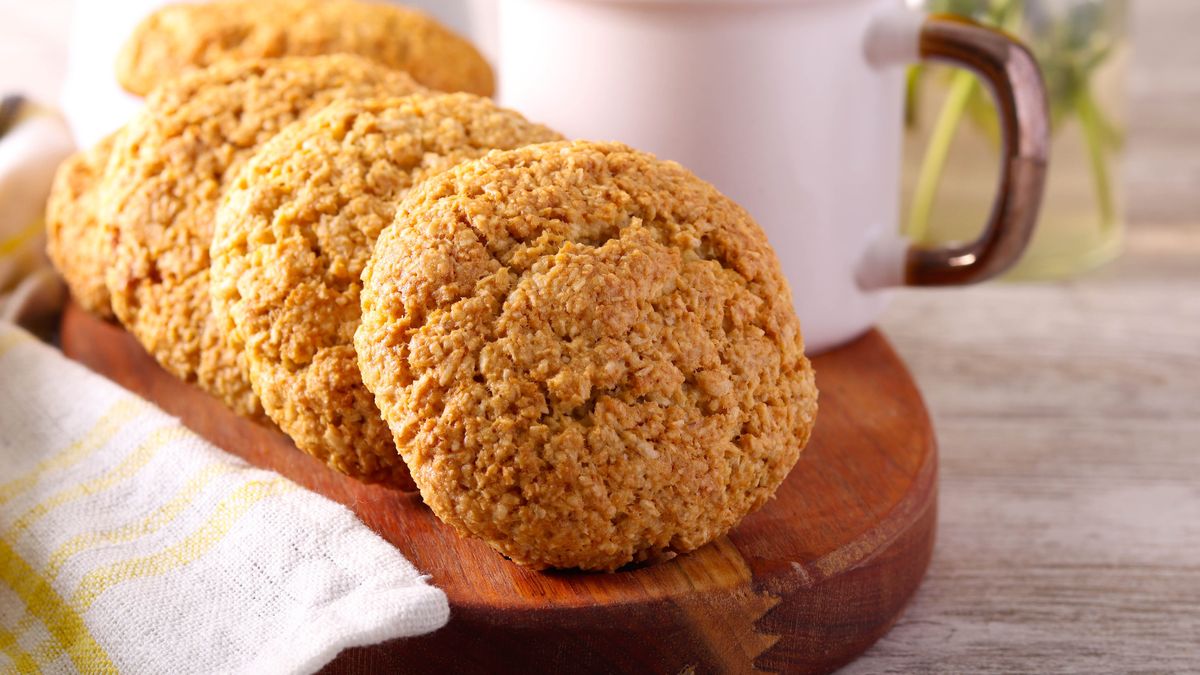 ¡No pases tanto tiempo en la cocina! Estas galletas de avena y coco son ...