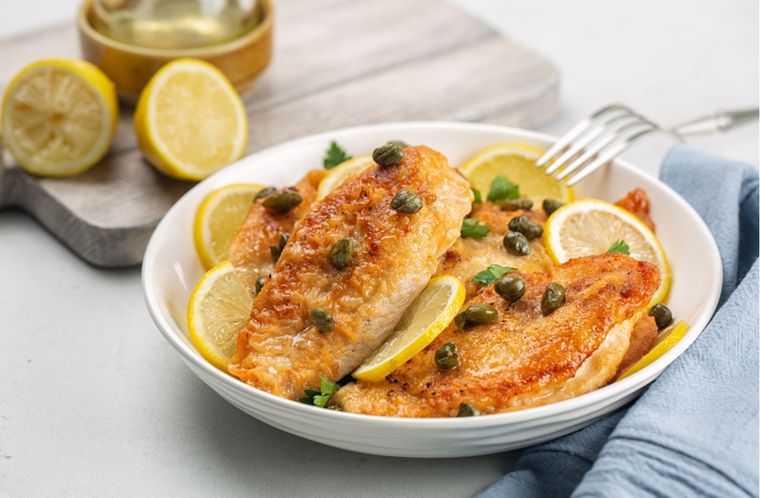 Pollo piccata: una receta clásica de Italia en simples pasos