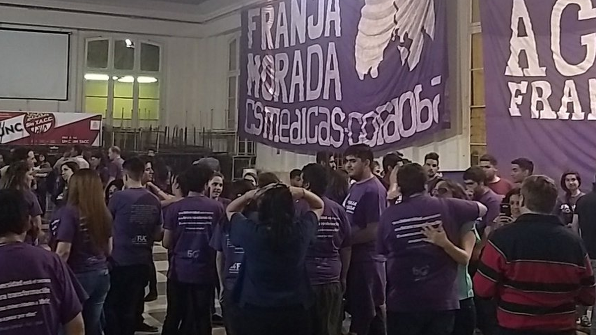 Franja Morada le arrebató a los K la Federación Universitaria de Córdoba