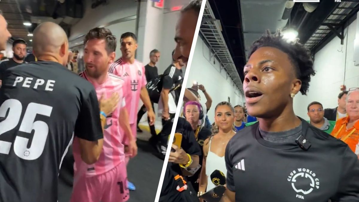 Messi lo ignoró frente a todos y la reacción del Kun dejó al influencer ...
