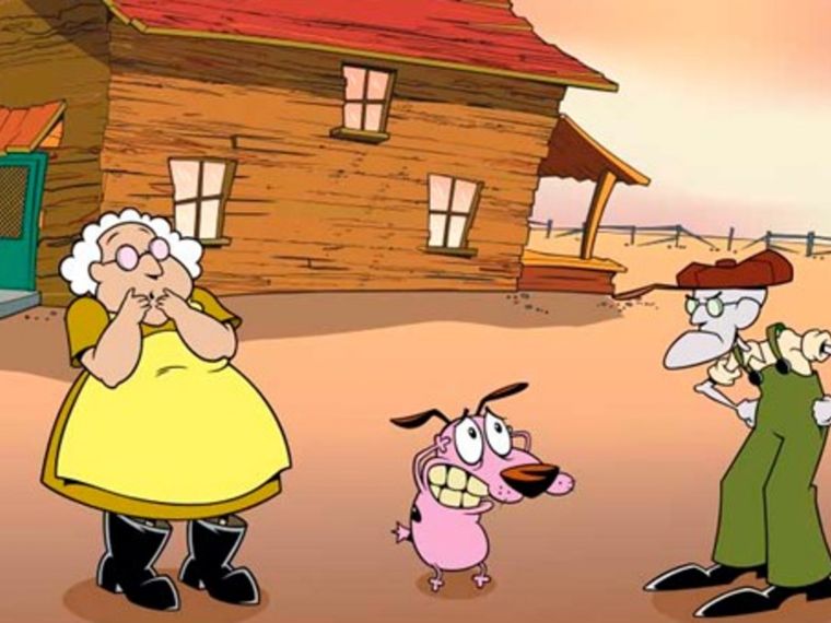 Así se vería Coraje, el perro cobarde si fuera real, según la ...