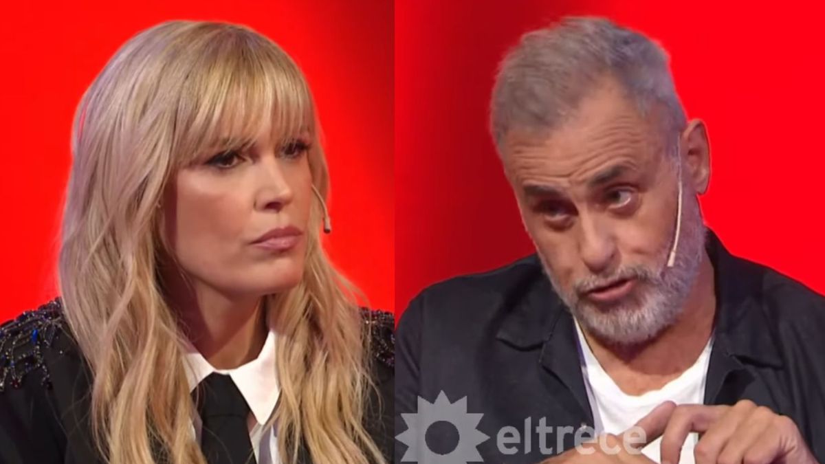 Viviana Canosa y un tenso cara a cara con Jorge Rial en su primer programa