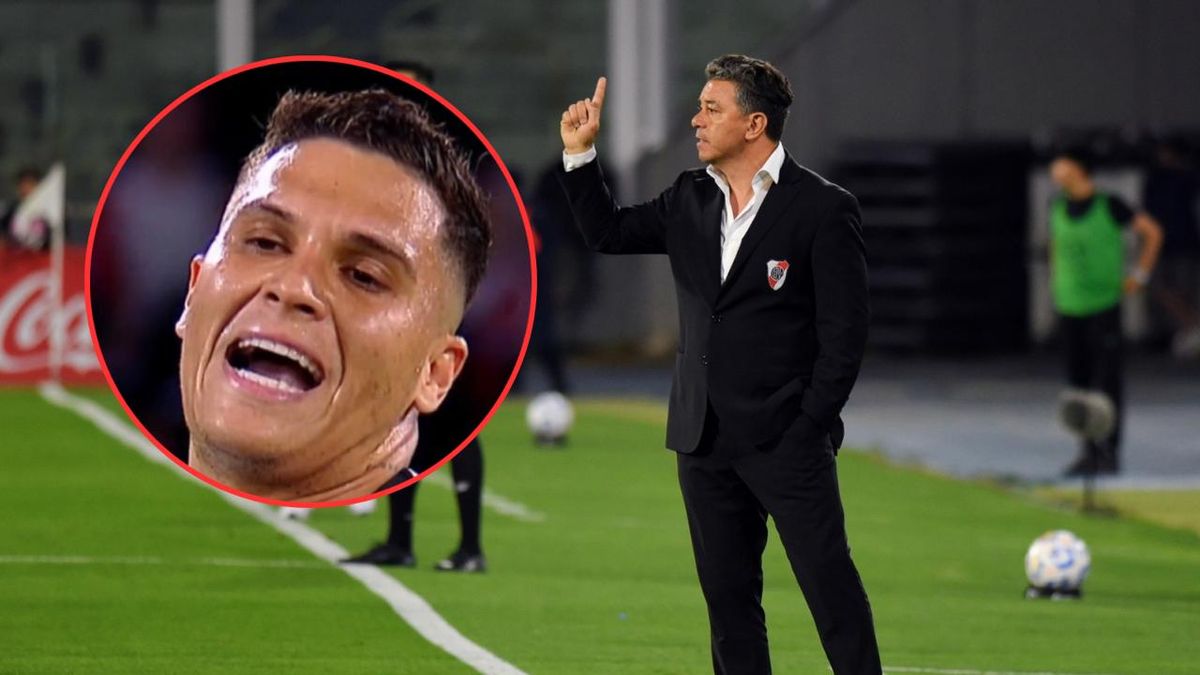 El insólito enojo de Gallardo con Juanfer Quintero tras su remate al ...