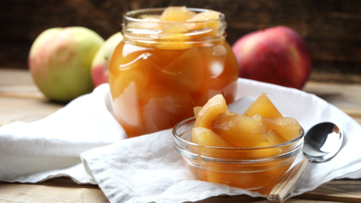 Postre que evoca la niñez: receta de compota de manzana