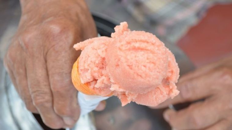 Con pocos ingredientes, prepara este delicioso helado de guayaba