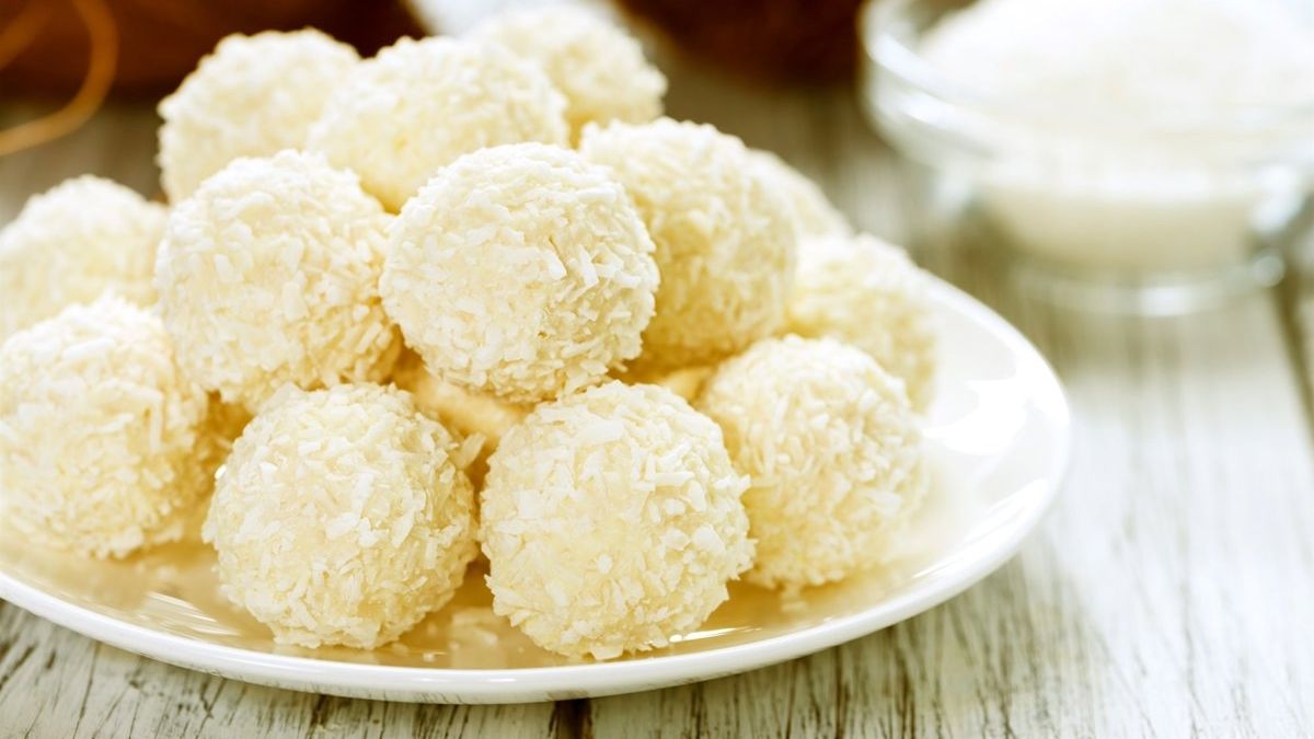 El snack más fácil de hacer: trufas de coco para cualquier ocasión