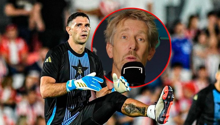 La polémica sentencia de Van der Sar sobre Dibu Martínez: Hoy por hoy ...