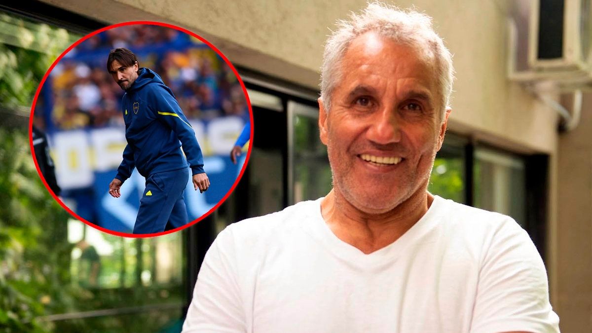 El Beto Márcico lanzó una de cal y otra de arena para el DT de Boca ...