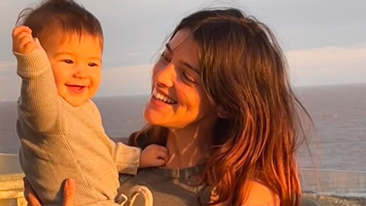 Calu Rivero mostró cómo está su hijo Tao, que cumplió 8 meses