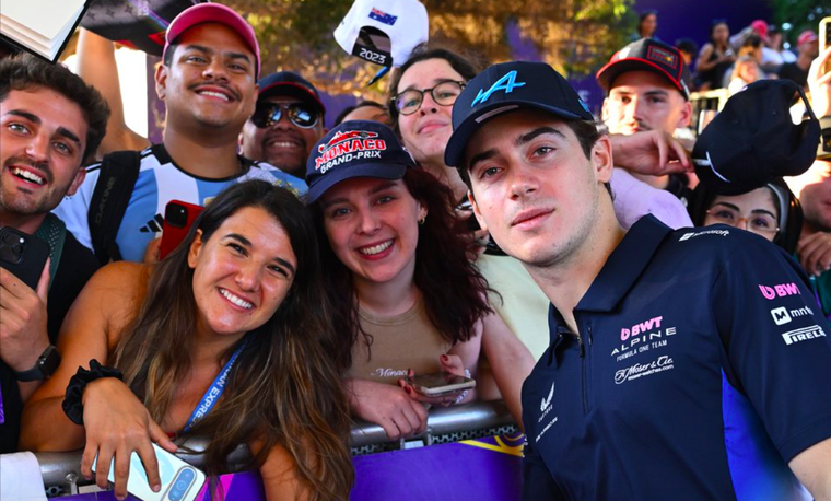 La simpática bienvenida de la Fórmula 1 a Colapinto en redes: “Miren ...