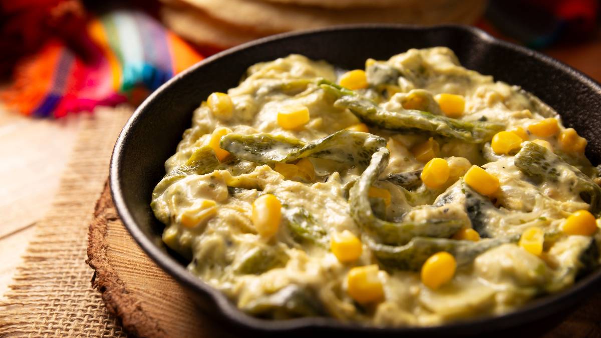 Receta de rajas con crema: el platillo mexicano más cremoso, fácil y ...