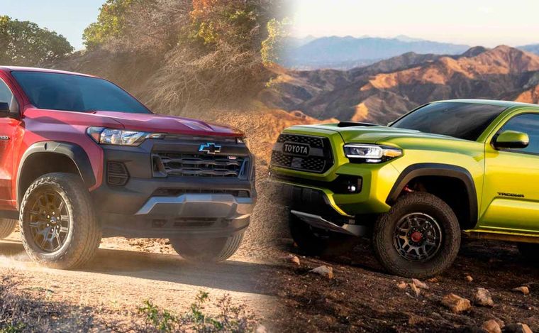 Toyota Tacoma vs Chevrolet Colorado: ¿cuál es mejor?