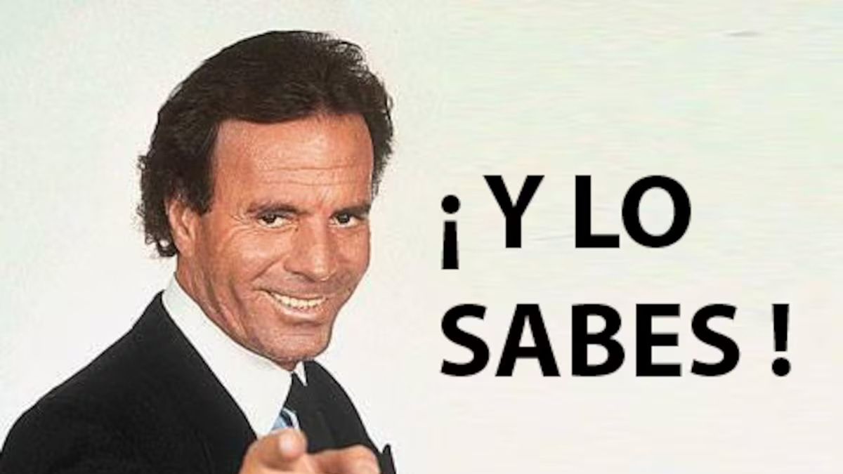 Julio llega con risas: los memes más divertidos de Julio Iglesias