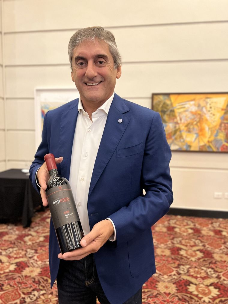 Enzo Francescoli presentó su vino en Mendoza: cómo es y quién lo hace