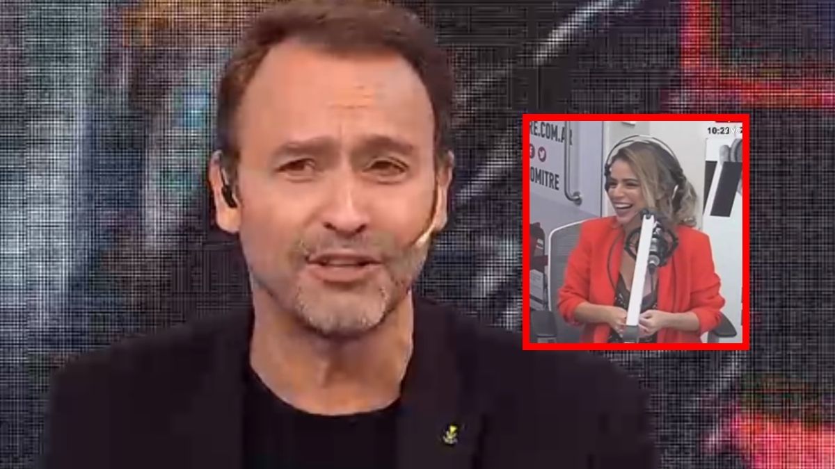 Adrián Pallares se burló del romance de Marina Calabró y Rolando Barbano