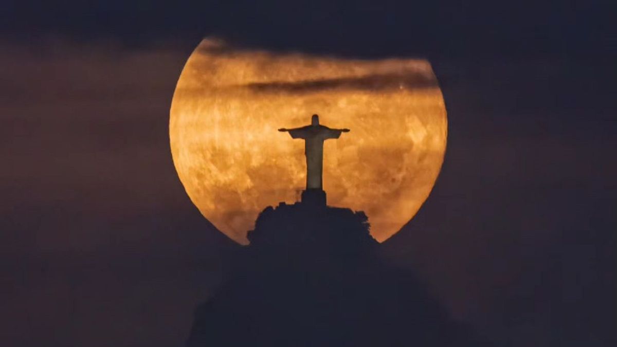 Los increíbles registros de la Luna Azul, el asombroso fenómeno ...