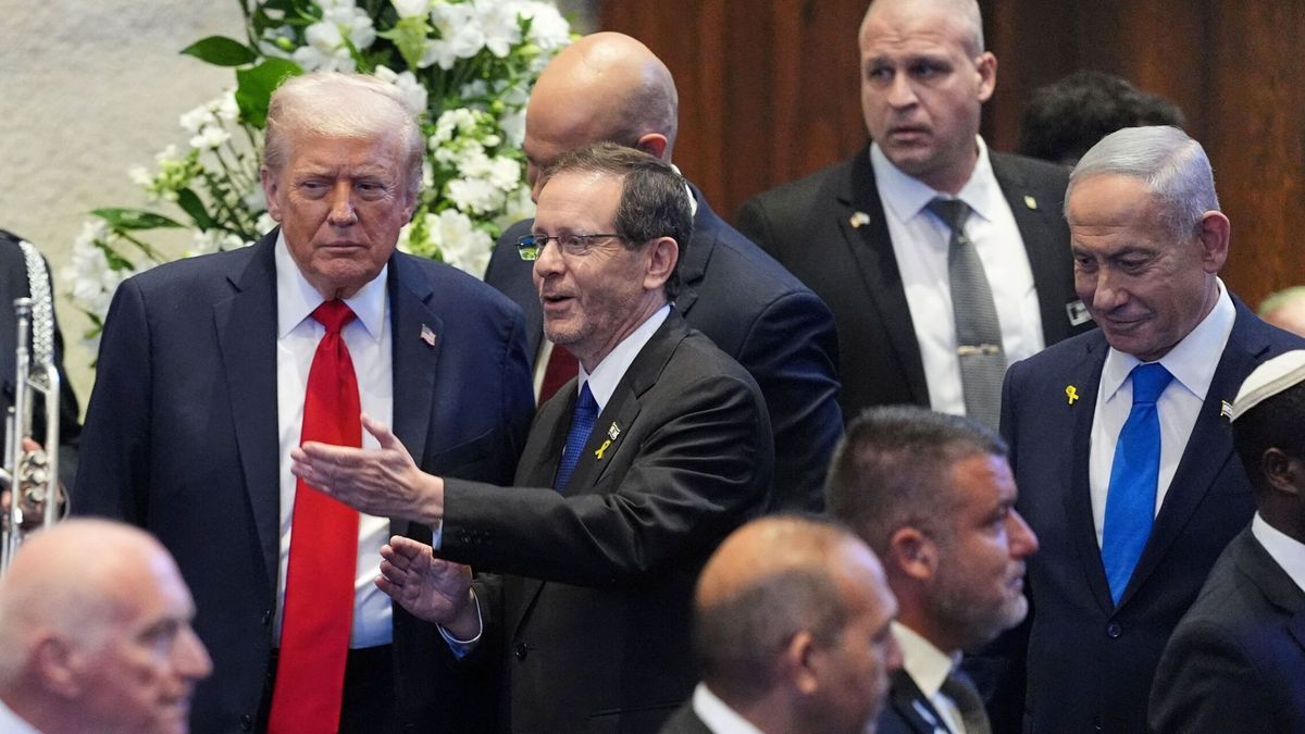 Así fue el momento en el que Donald Trump fue ovacionado en Israel tras ...