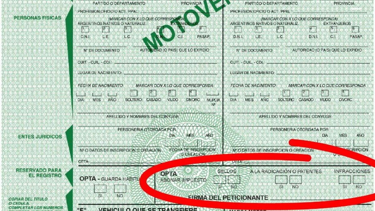 Con menos impuestos, así es el nuevo formulario 08 que confirmó el ...