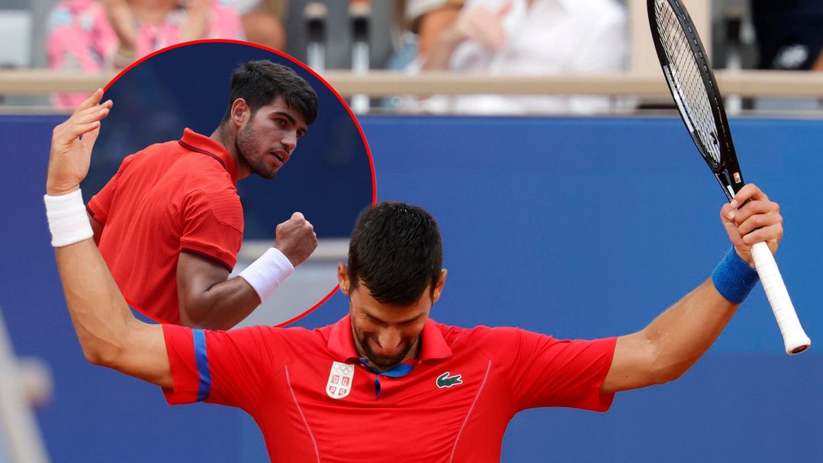 Novak Djokovic venció a Musetti y ante Alcaraz irá por el oro que le falta