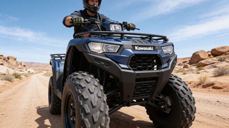 Todo sobre el nuevo Kawasaki Brute Force 300: características, motor y ...