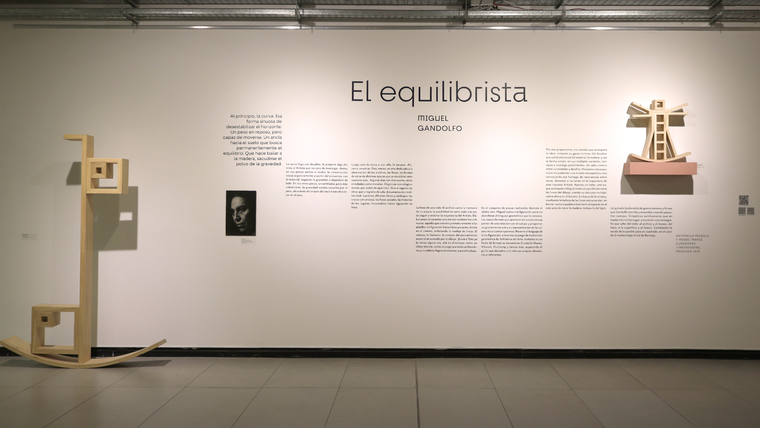 El equilibrista: Miguel Gandolfo presenta una muestra que desafía la ...