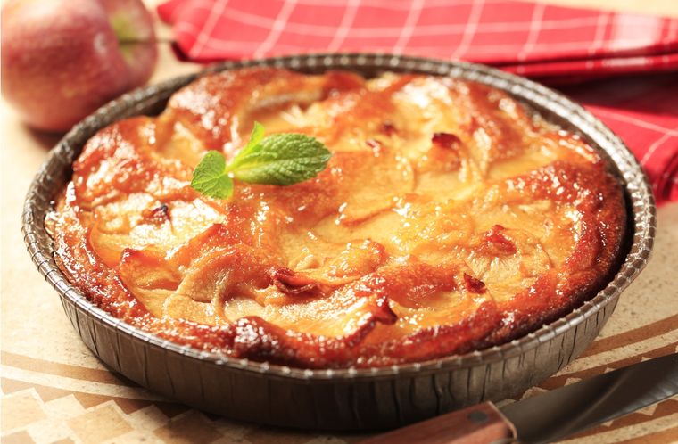 Prepara un delicioso flan de compota de manzanas en simples pasos