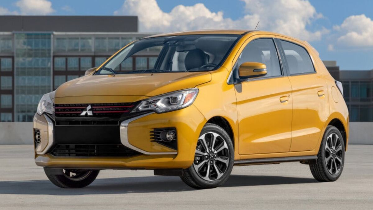 Así es el Mitsubishi Mirage, uno de los vehículos más baratos
