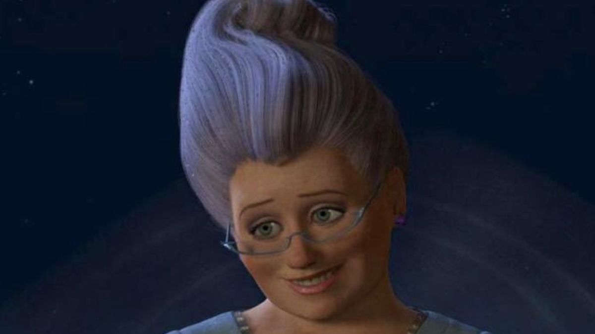 Así sería el Hada Madrina de Shrek en la vida real, según la ...