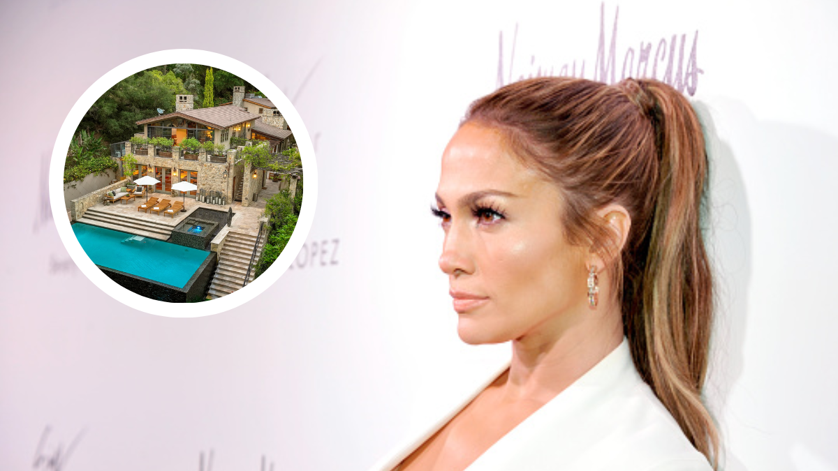 Las fotos de la mansión de 34 millones de dólares que vendió Jennifer Lopez