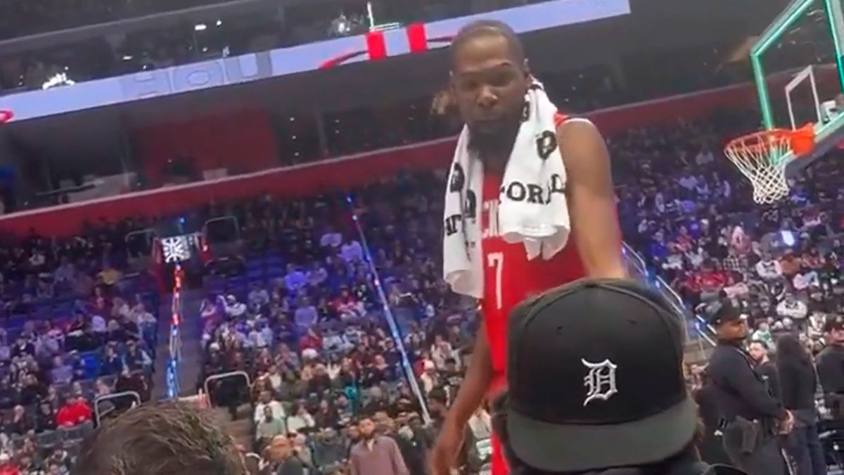 Kevin Durant, figura de Houston Rockets, estalló contra un fanático en ...