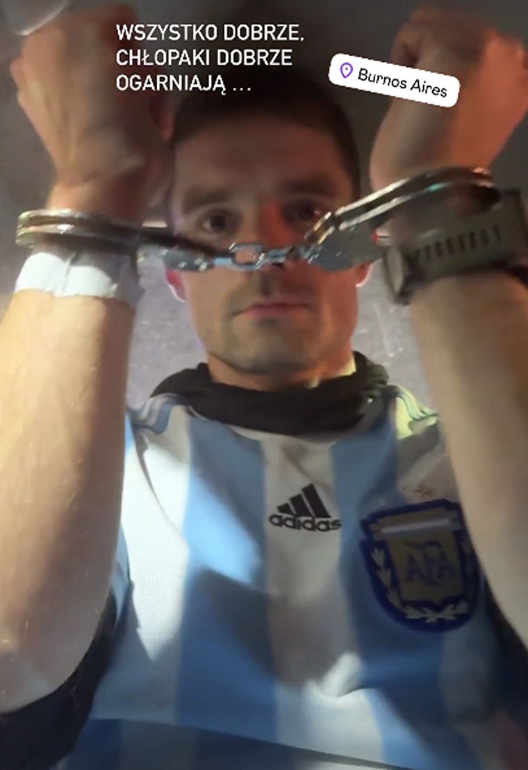 El escalador polaco detenido en Puerto Madero publicó un video desde el ...