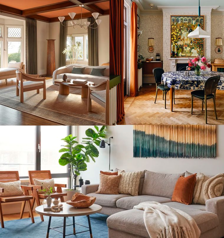¿El naranja es el nuevo rojo en el diseño de interiores?