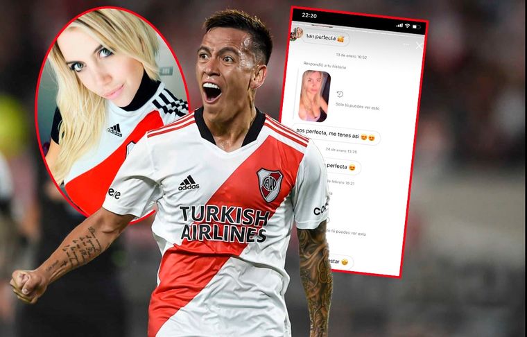 Filtran supuestos chats de Esequiel Barco con Wanda Nara, que denunció ...