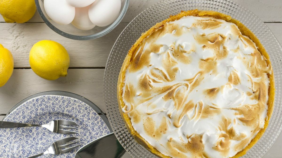 Receta de lemon pie: el clásico postre con una base crocante y relleno ...