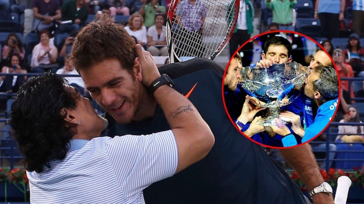 Lo que nunca dijo: Del Potro confesó el pedido que le hizo Maradona ...