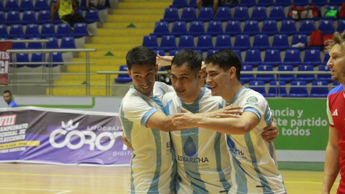 Argentina consiguió su segundo triunfo al hilo en el Mundial de futsal ...