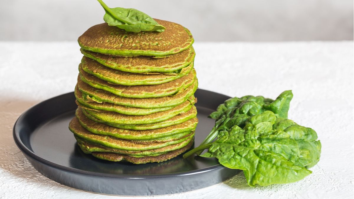 Panqueques de espinaca sin huevo: una delicia veggie con pocos ingredientes