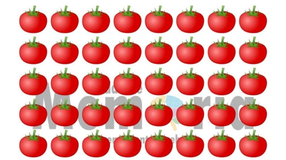 El increíble acertijo visual del tomate distinto: te atreves a hallarlo ...