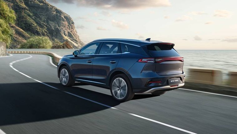 BYD presentó un nuevo SUV