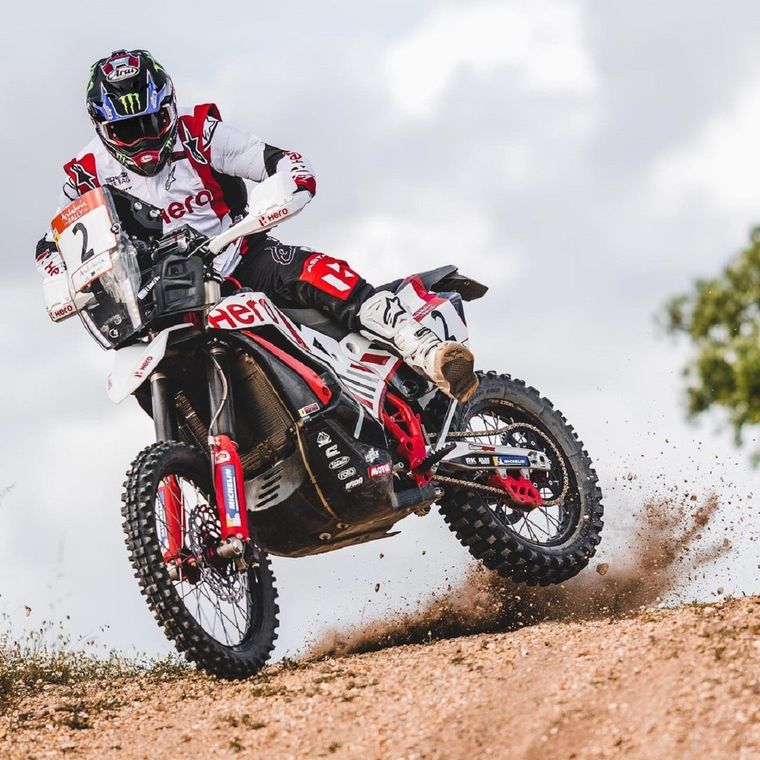 Franco Caimi, el mejor argentino en el Prólogo de las motos en el Rally ...